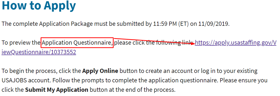 How To Fill Out USAJobs Occupational Questionnaire | FRG